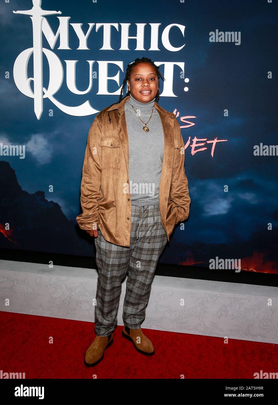 Los Angeles, CA - January 29, 2020: Keyonna Taylor attends the premiere ...