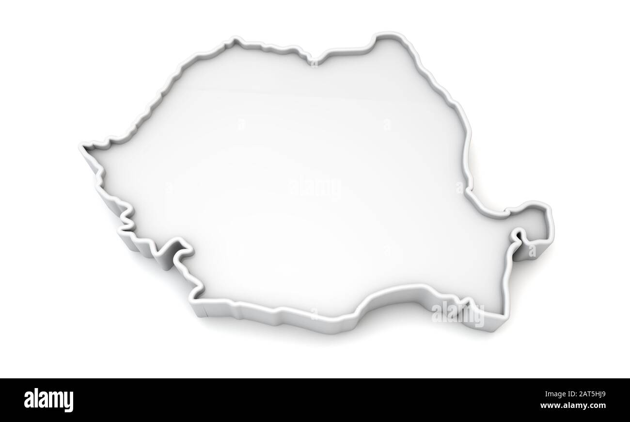 Romanian map hi-res stock photography and images - Alamy