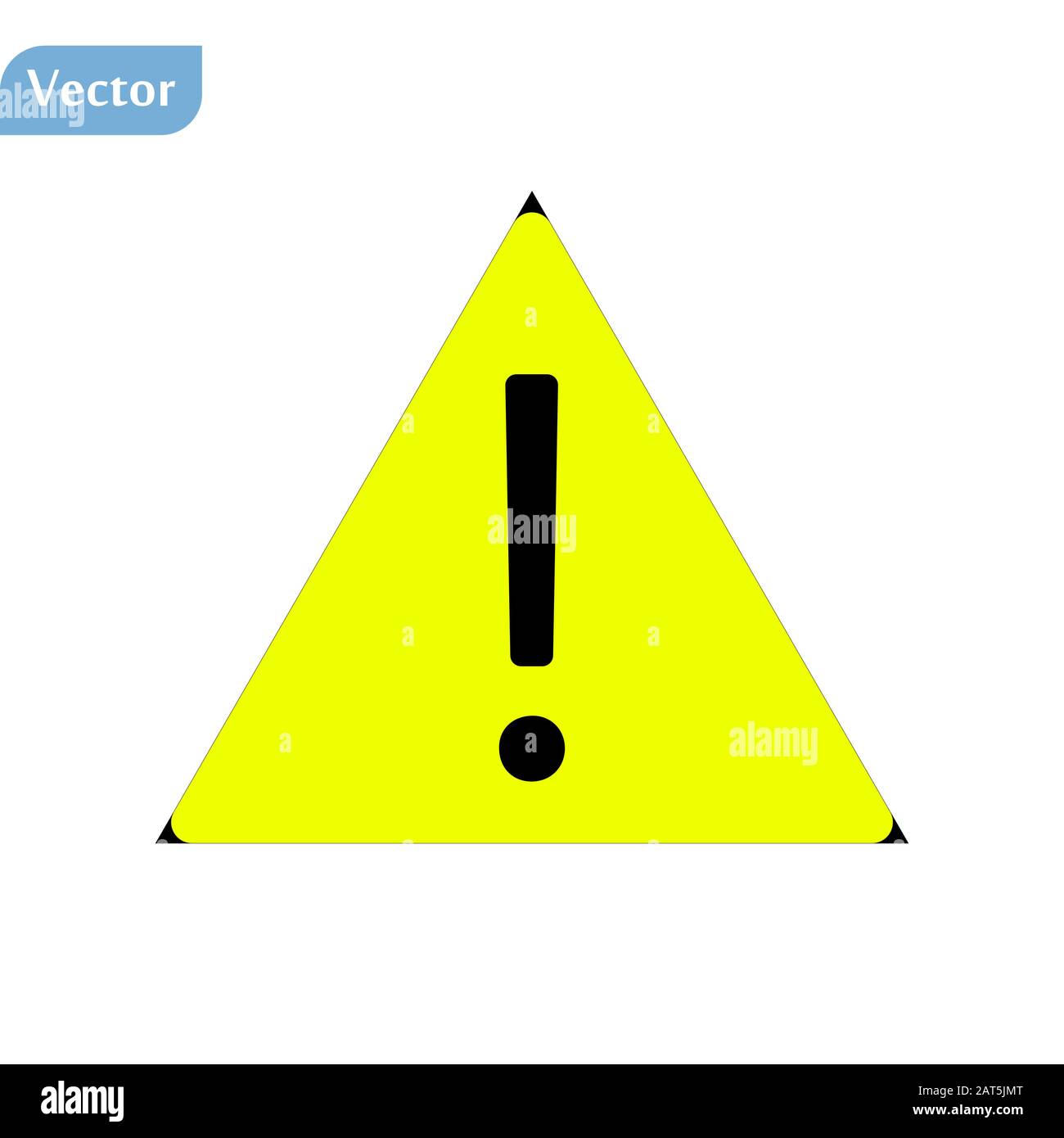 Danger sign vector icon. Attention caution illustration. Business ...