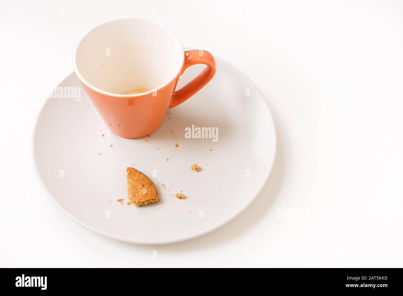 Empty cup on light Cut Out Stock Images & Pictures - Alamy