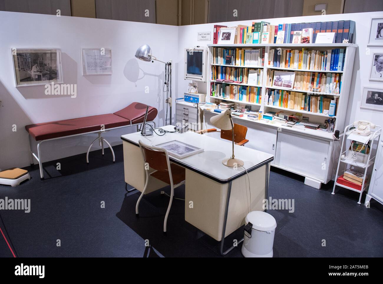 Hamburg, Germany. 30th Jan, 2020. The replica of a historical medical ...