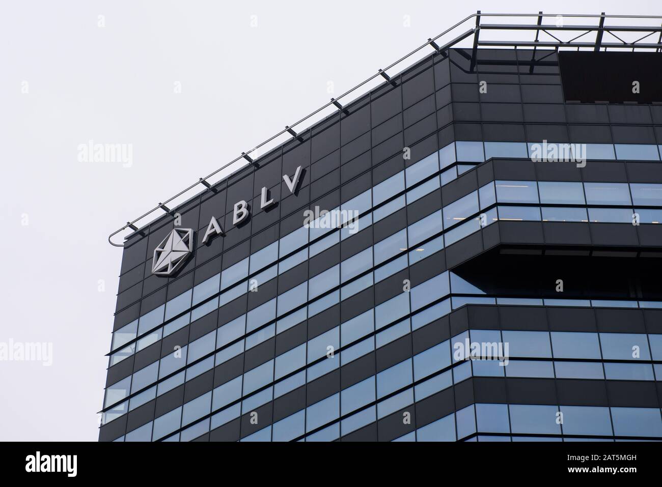 Logo of ablv bank on banks building hi-res stock photography and images ...