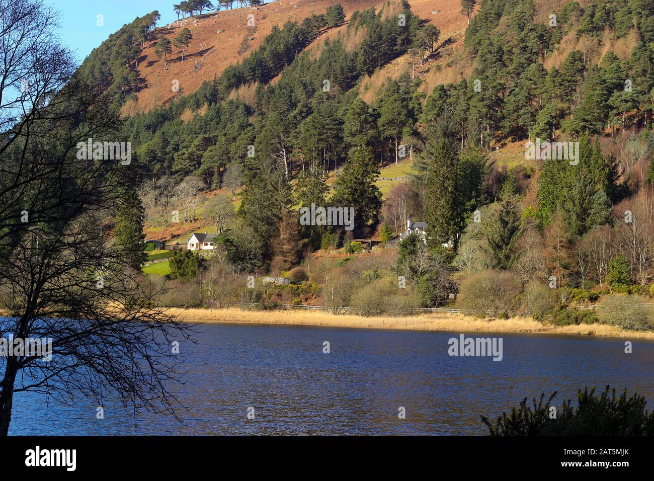Sally Gap in Wicklow Mountains Stock Photo - Alamy