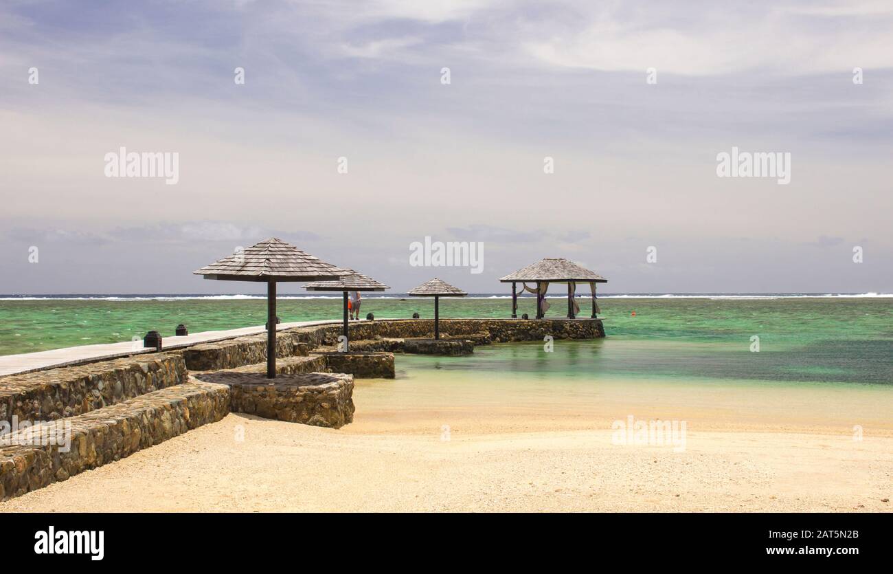 The True beach Resort Stock Photo - Alamy