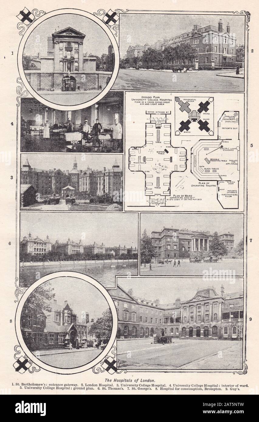 1900s hospital plans hi-res stock photography and images - Alamy