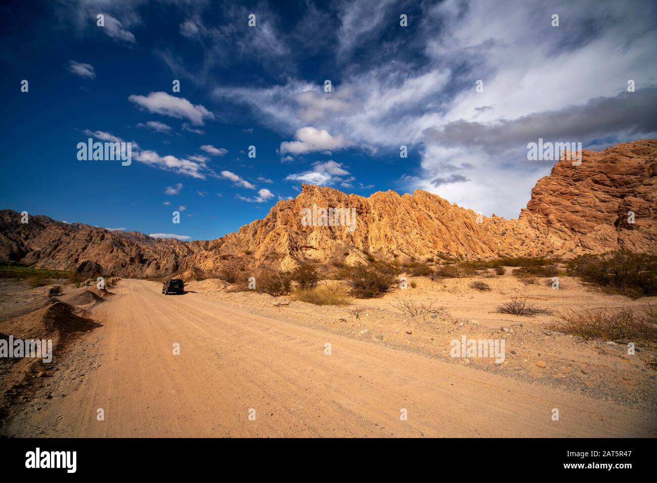 Rock formations on the Ruta 40, La Puna, Argentina Stock Photo - Alamy