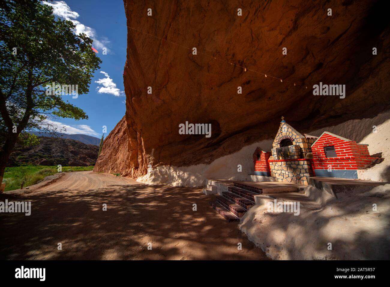 Small altar right on the Ruta 40, La Puna, Argentina Stock Photo - Alamy