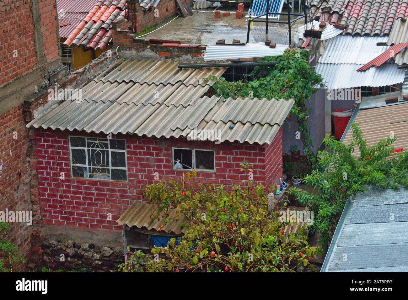 Peru huaraz andes building hi-res stock photography and images - Alamy