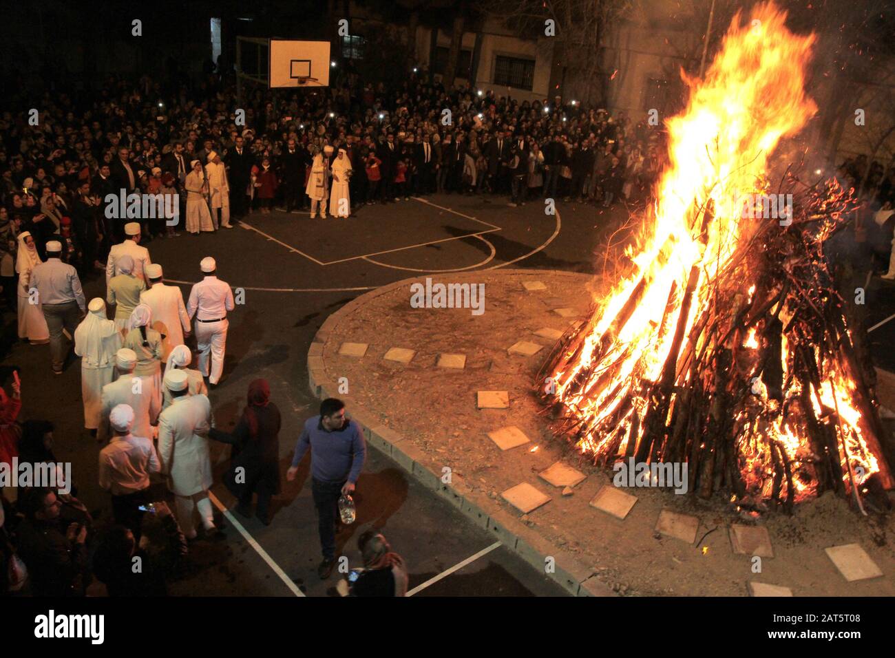 Tehran, Iran. 30th Jan, 2020. Sadeh, is an Iranian festival that ...