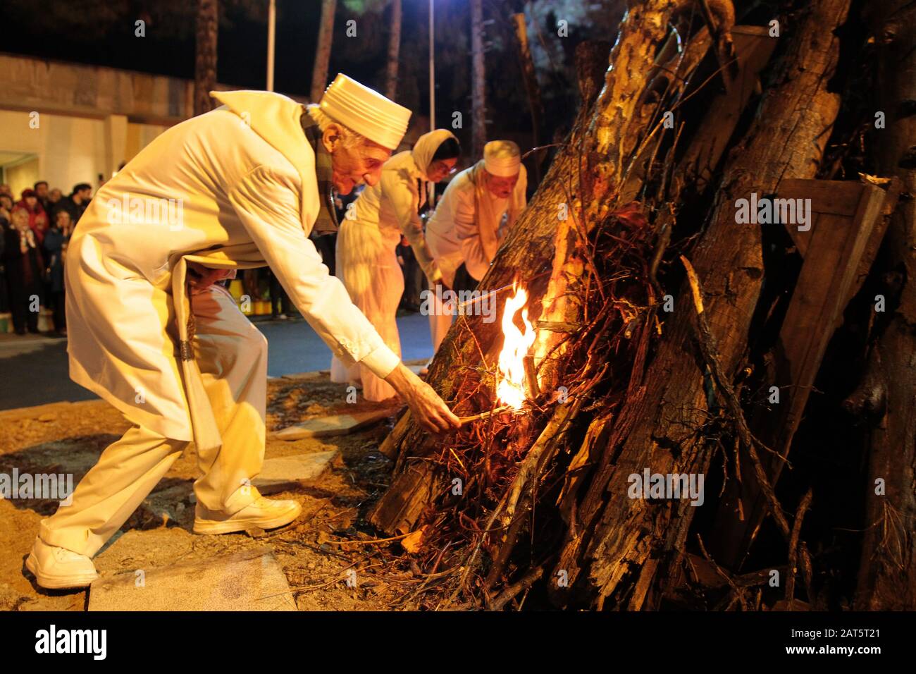 Iran festival of fire hi-res stock photography and images - Alamy