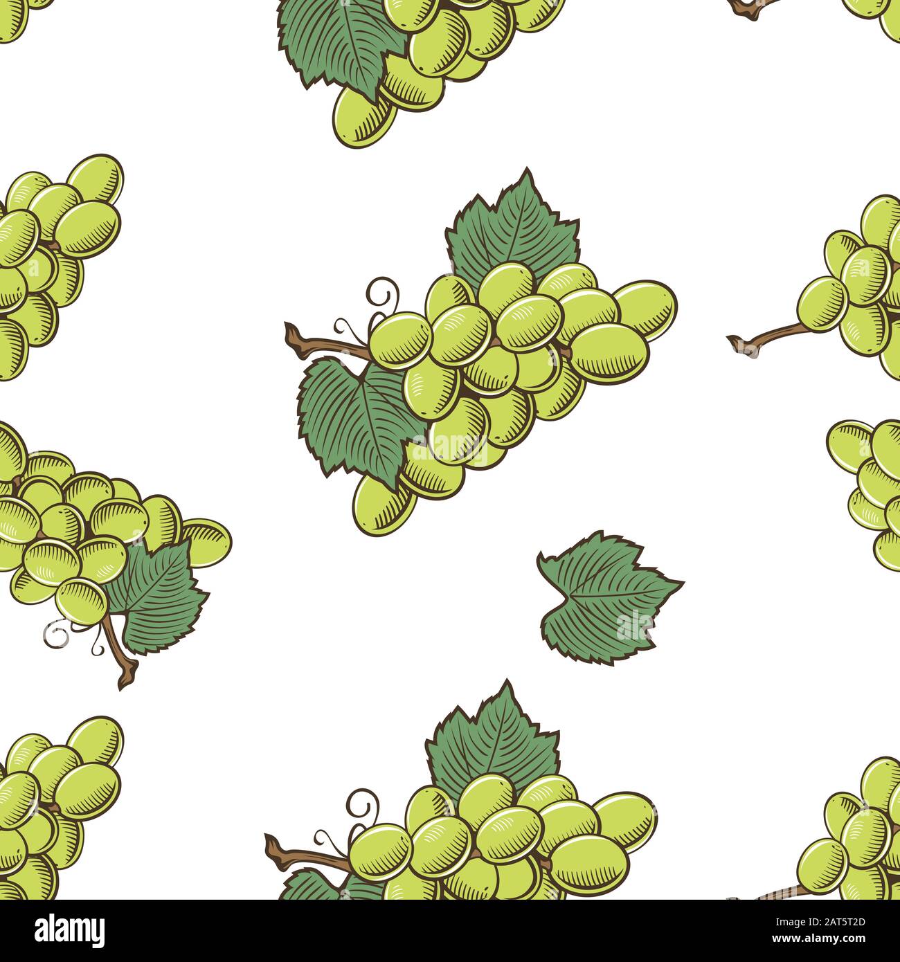 Green Grapes Texture Stock Vector Images - Alamy