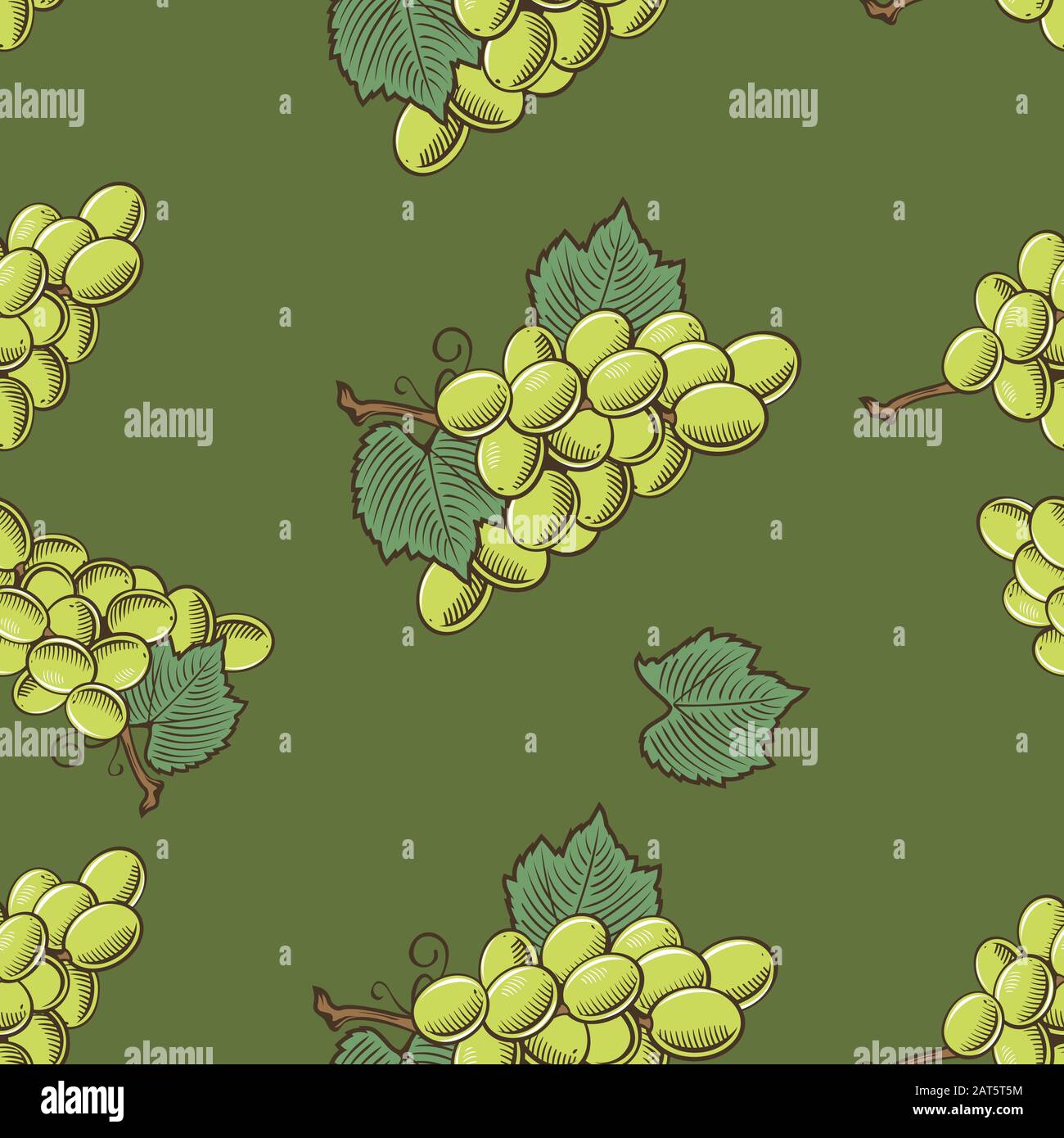 Green grapes texture Stock Vector Images - Alamy