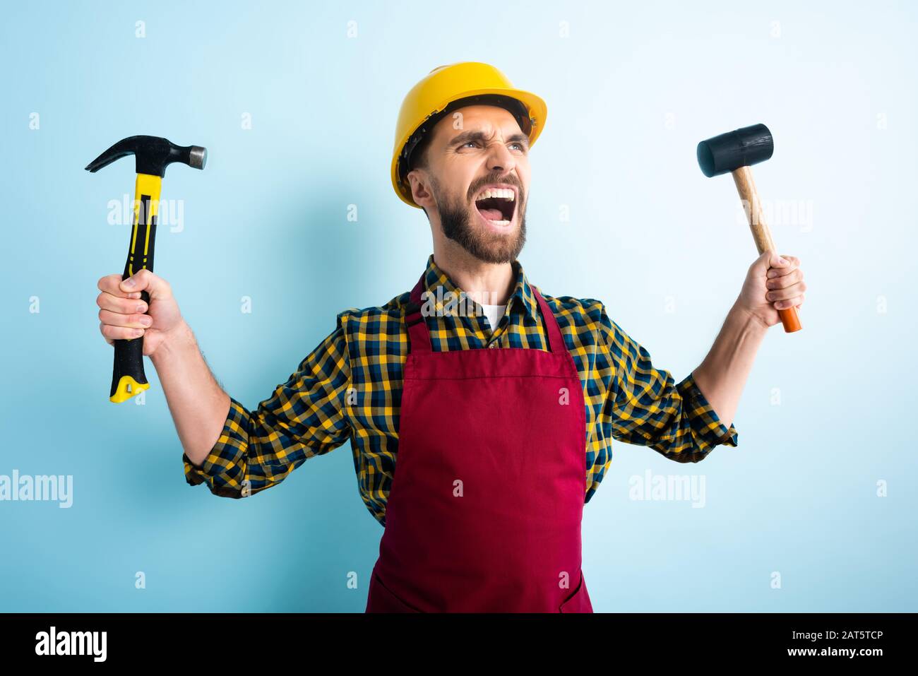 Angry worker hi-res stock photography and images - Alamy