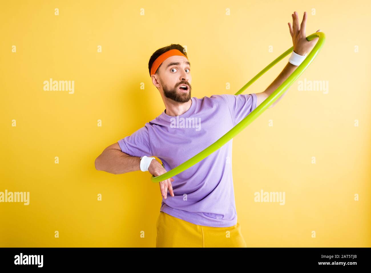 Man hula hoop hi-res stock photography and images - Alamy