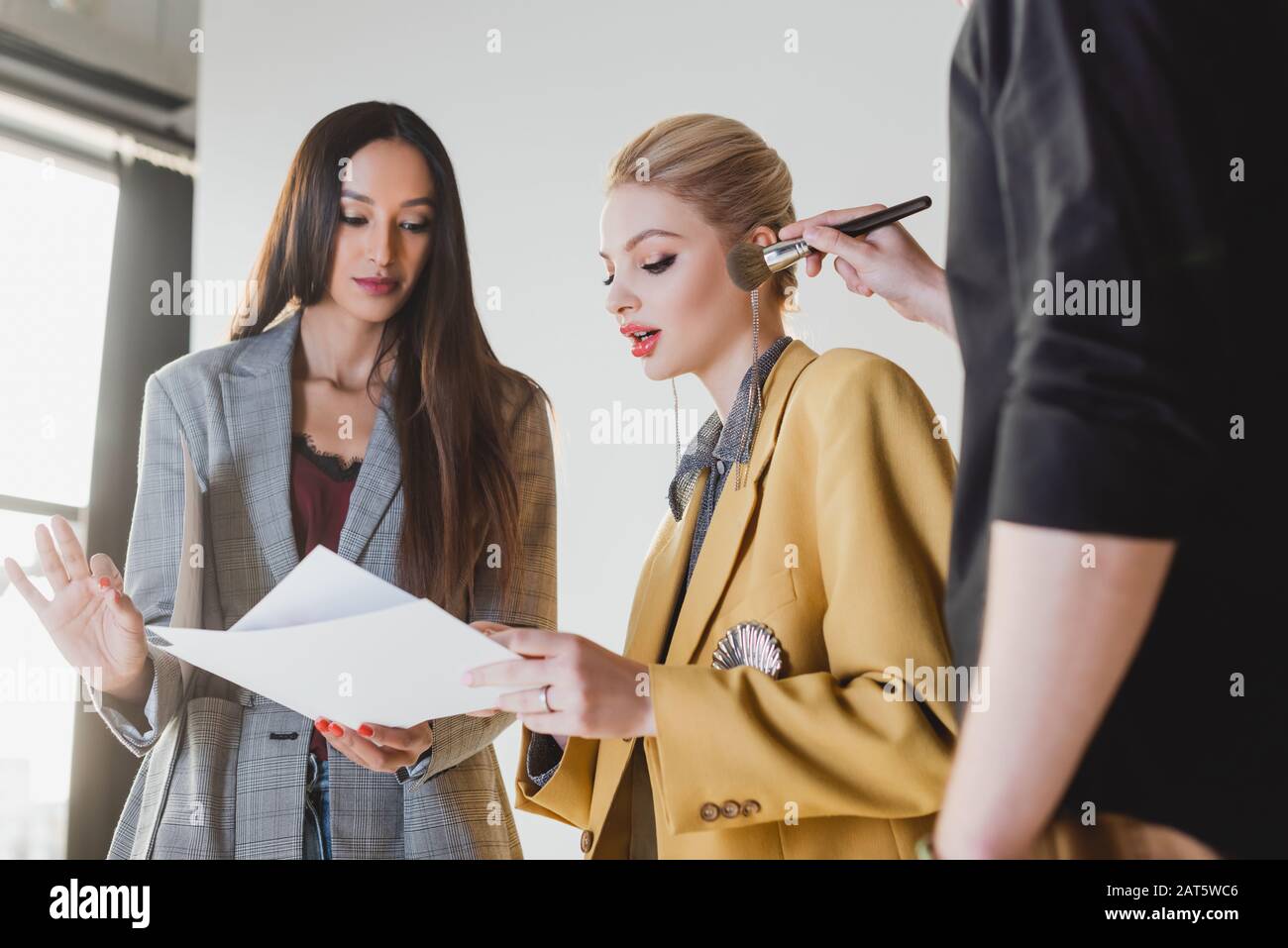 Makeup artist workspace hi-res stock photography and images - Alamy