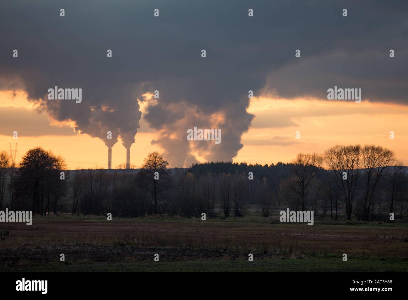 Belchatow power station poland hi-res stock photography and images - Alamy