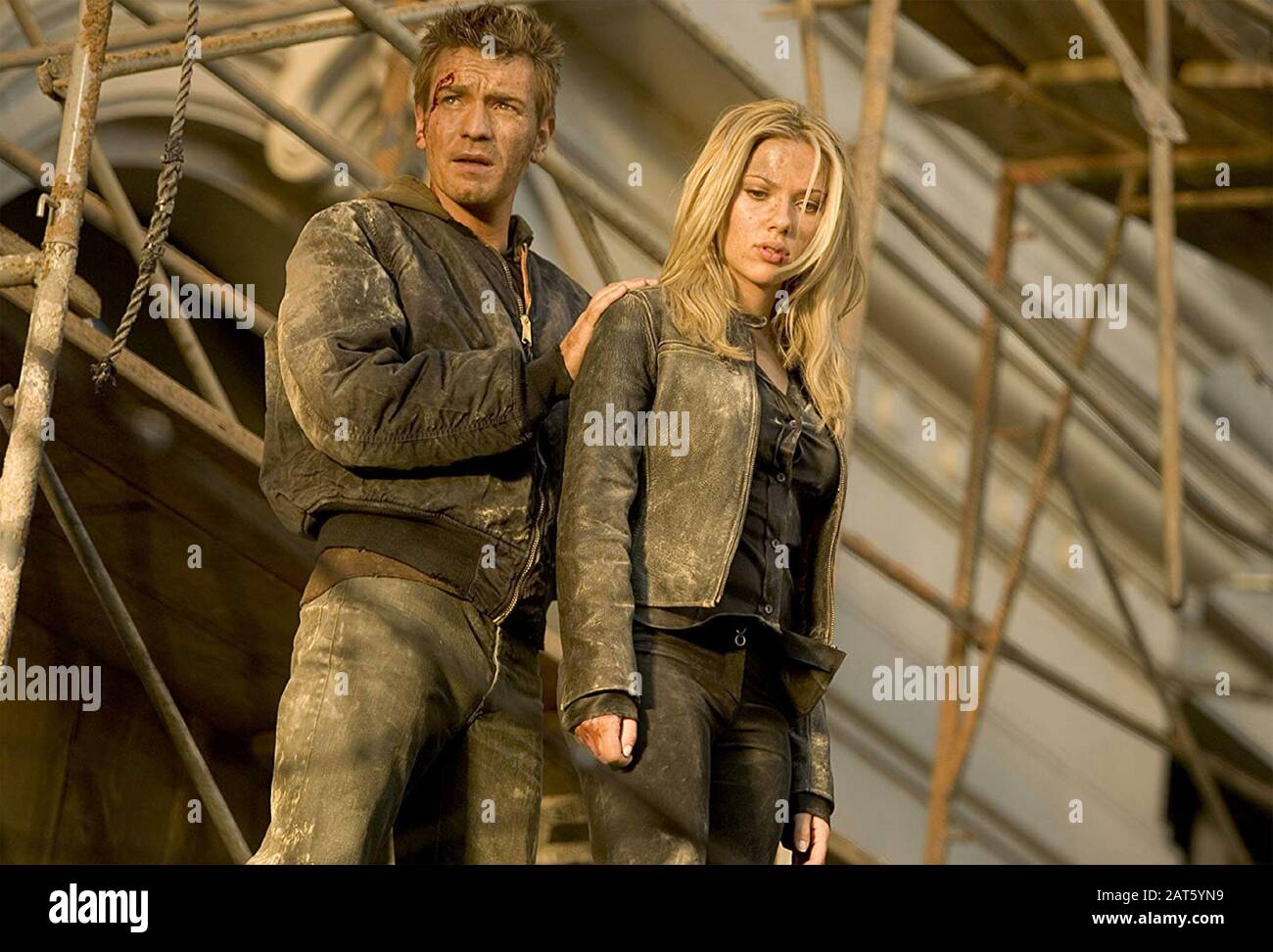 THE ISLAND 2005 DreamWorks Pictures film with Scarlett Johansson and ...