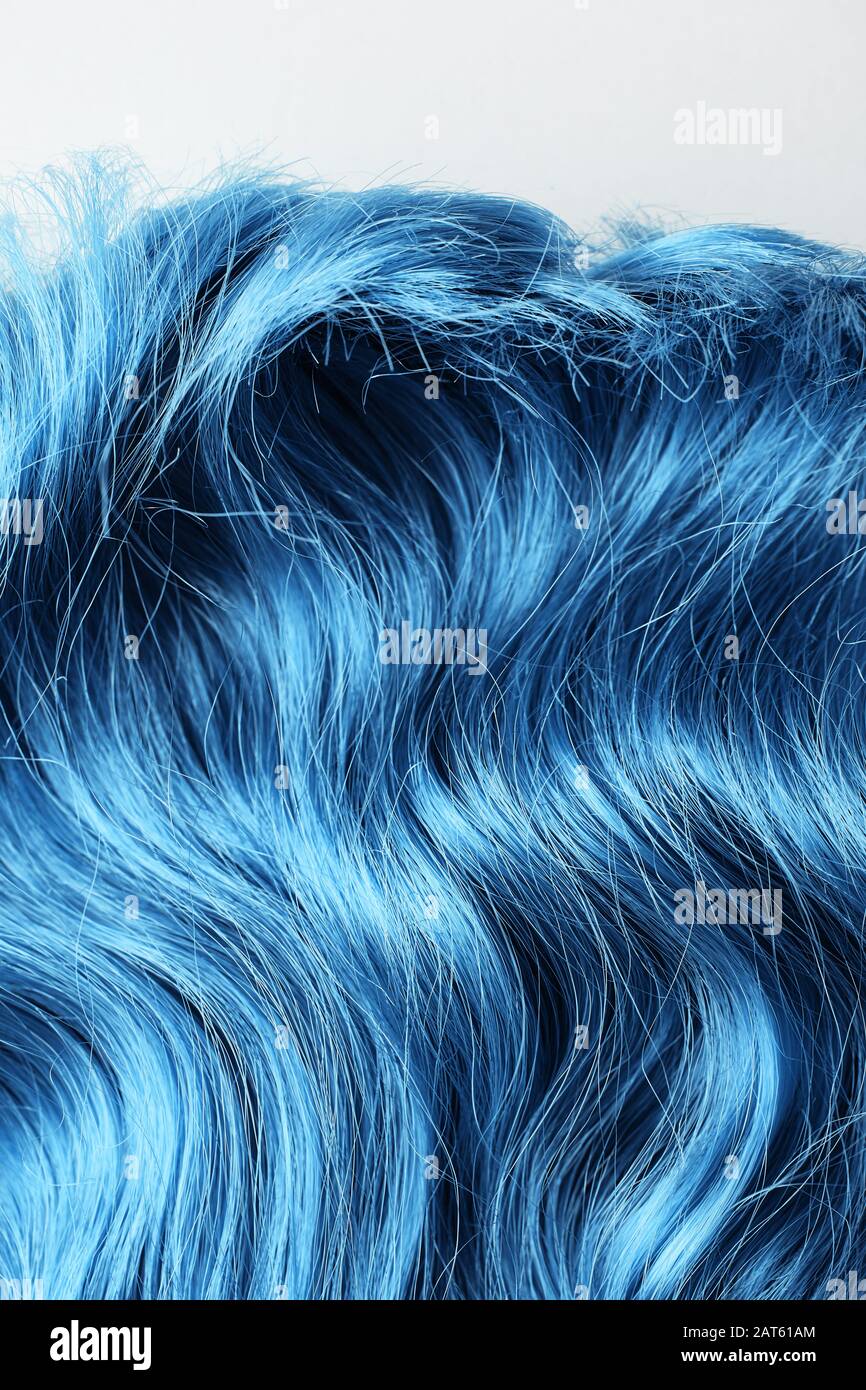 Wavy blue hair hi-res stock photography and images - Alamy