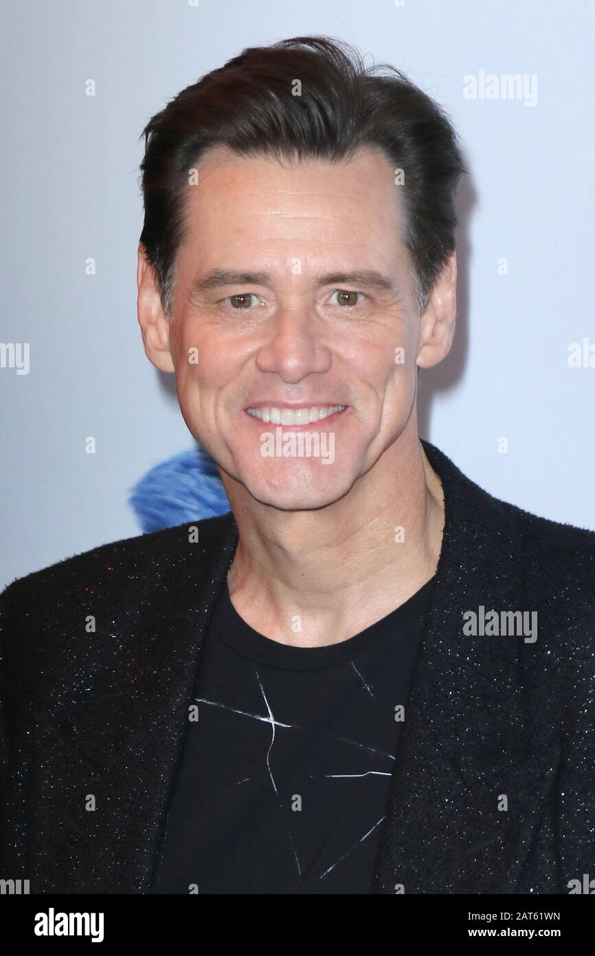 USA ONLY** Actor Jim Carrey attends the Gala Screening of Sonic The ...