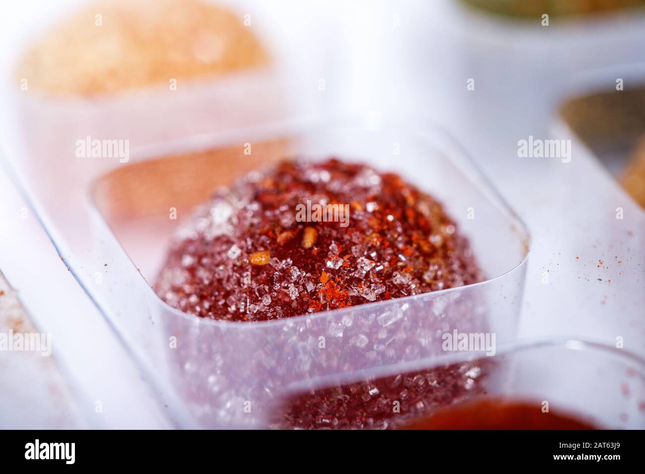 homemade sugar candies isolated on white background Stock Photo - Alamy