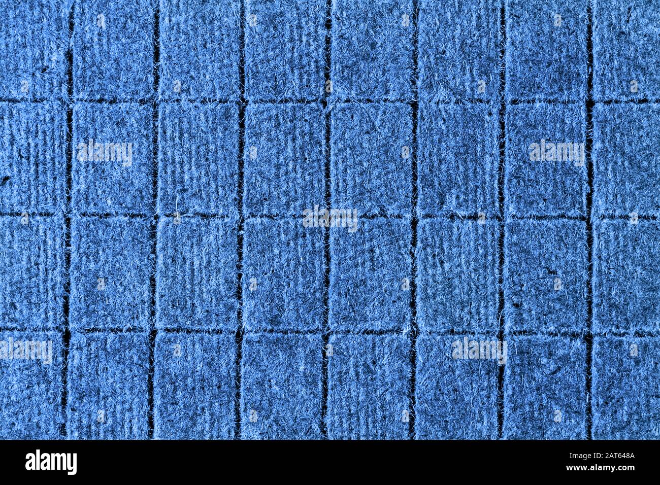 Color of 2020 year classic blue. Flat lay pattern of blocks for design ...