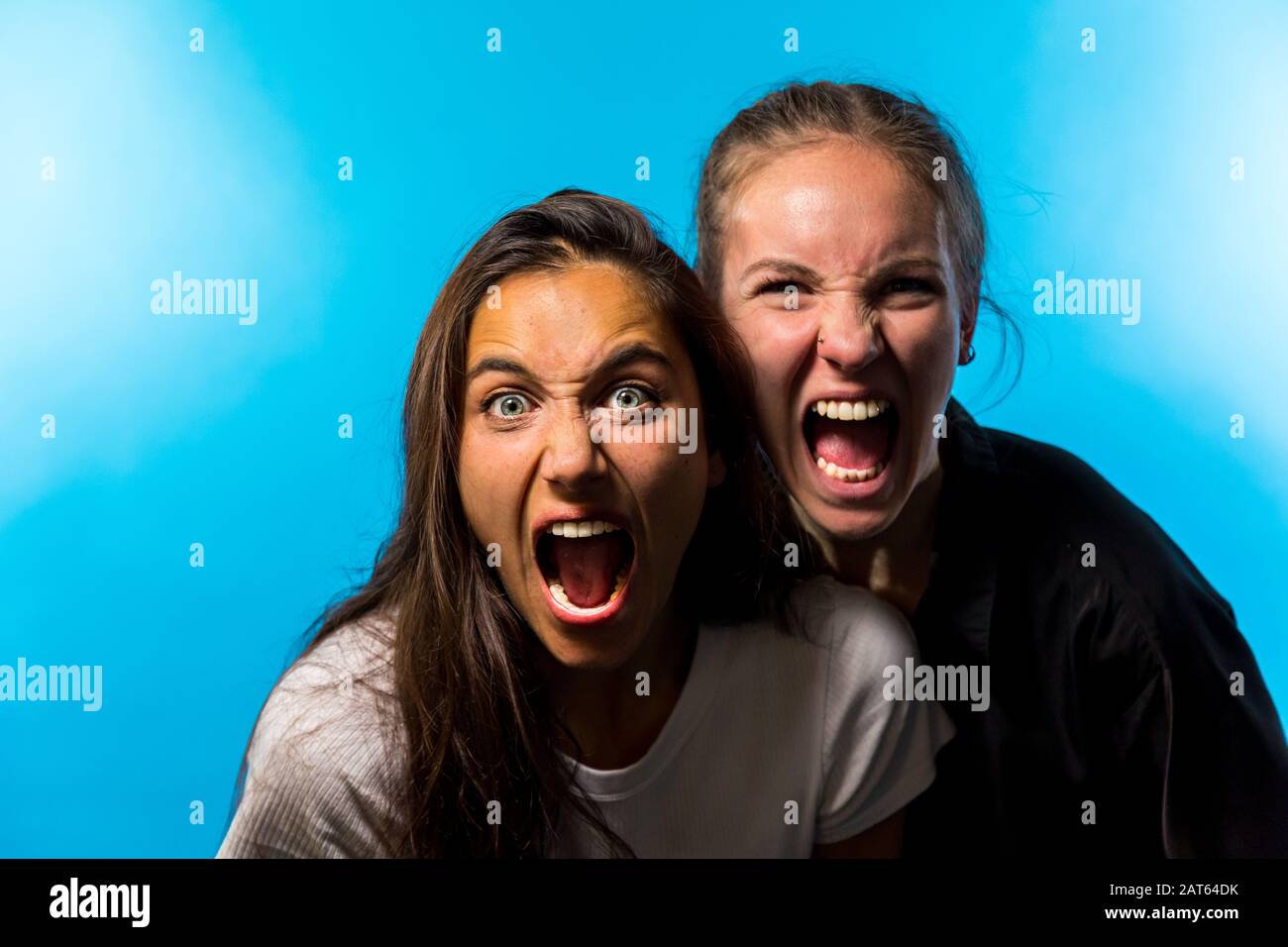 Person rage screaming women hi-res stock photography and images - Alamy
