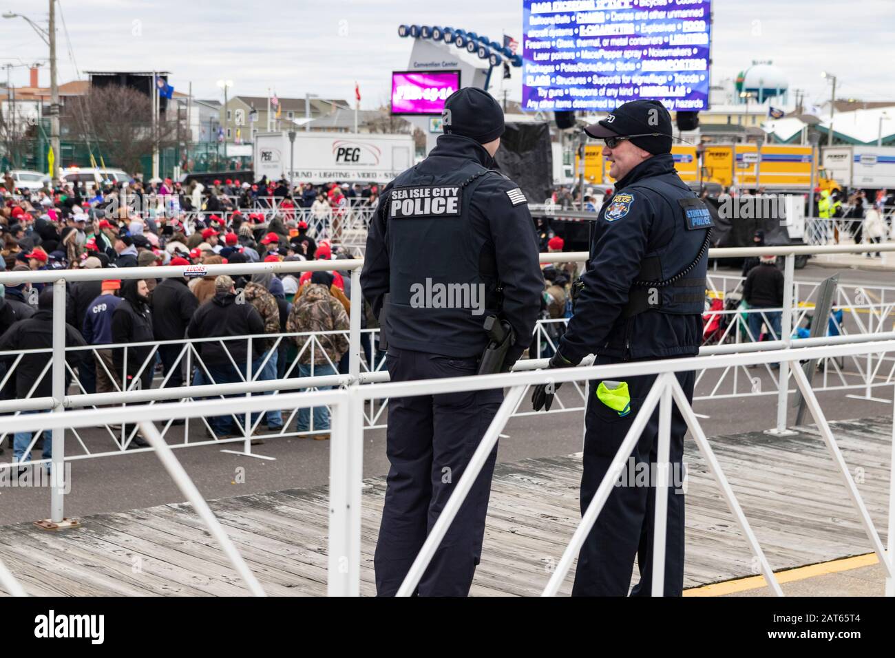 Waiting Outside Political Rally High Resolution Stock Photography and ...