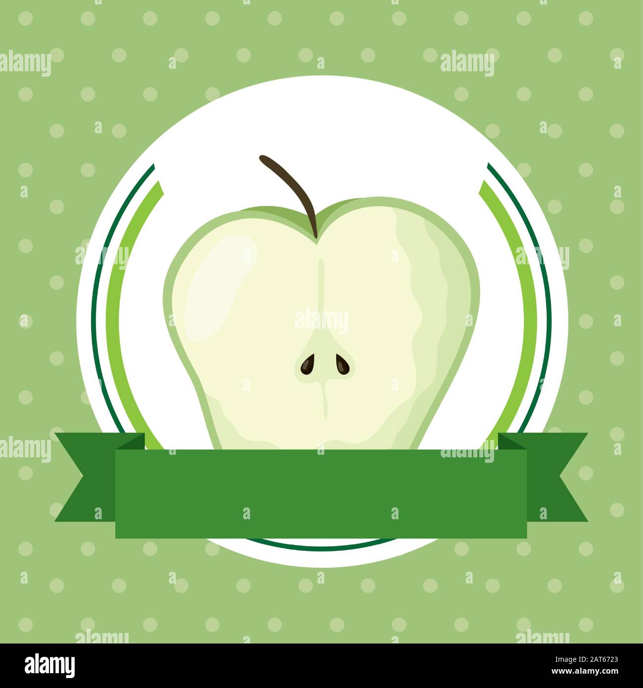 apple fresh fruit healthy food icon Stock Vector Image & Art - Alamy