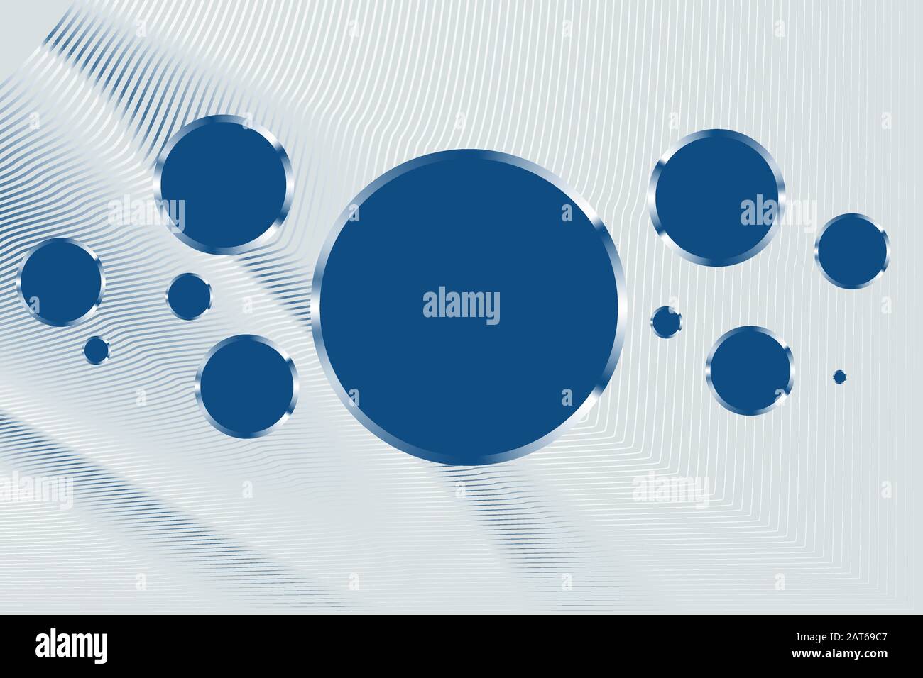 Original geometric metallic circles gradient background wallpaper ...