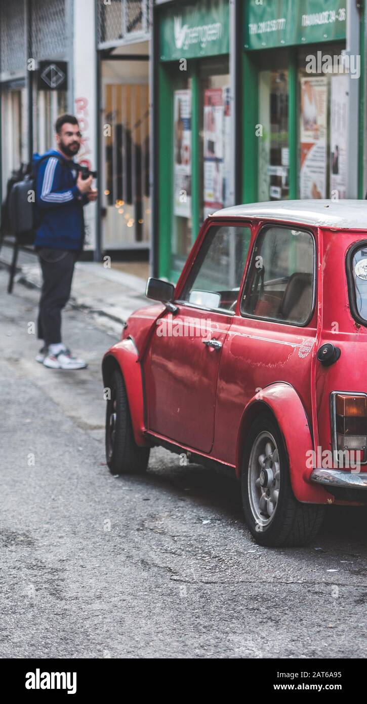 Old mini cooper hi-res stock photography and images - Alamy