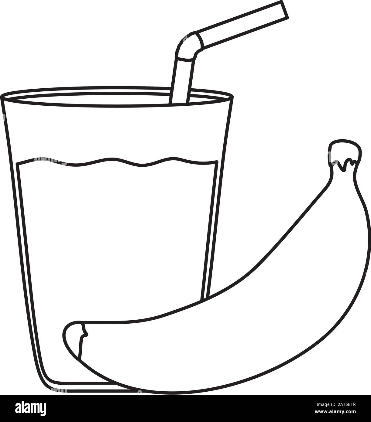 Transparent glass fresh juice Black and White Stock Photos & Images - Alamy