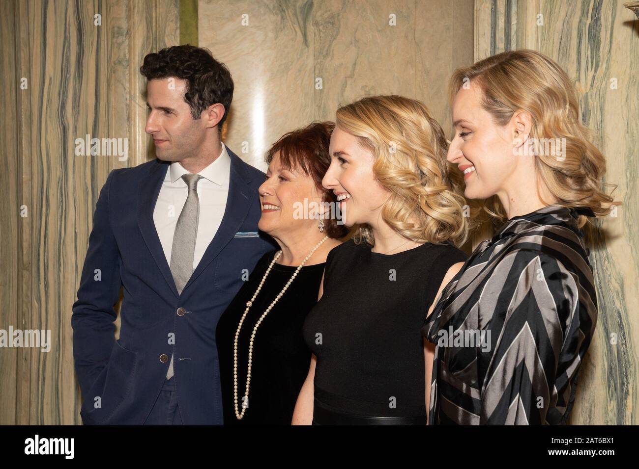 New York, NY, USA. 30th Jan, 2020. Roe Hartrampf, Judy Kaye, Jeanna de ...