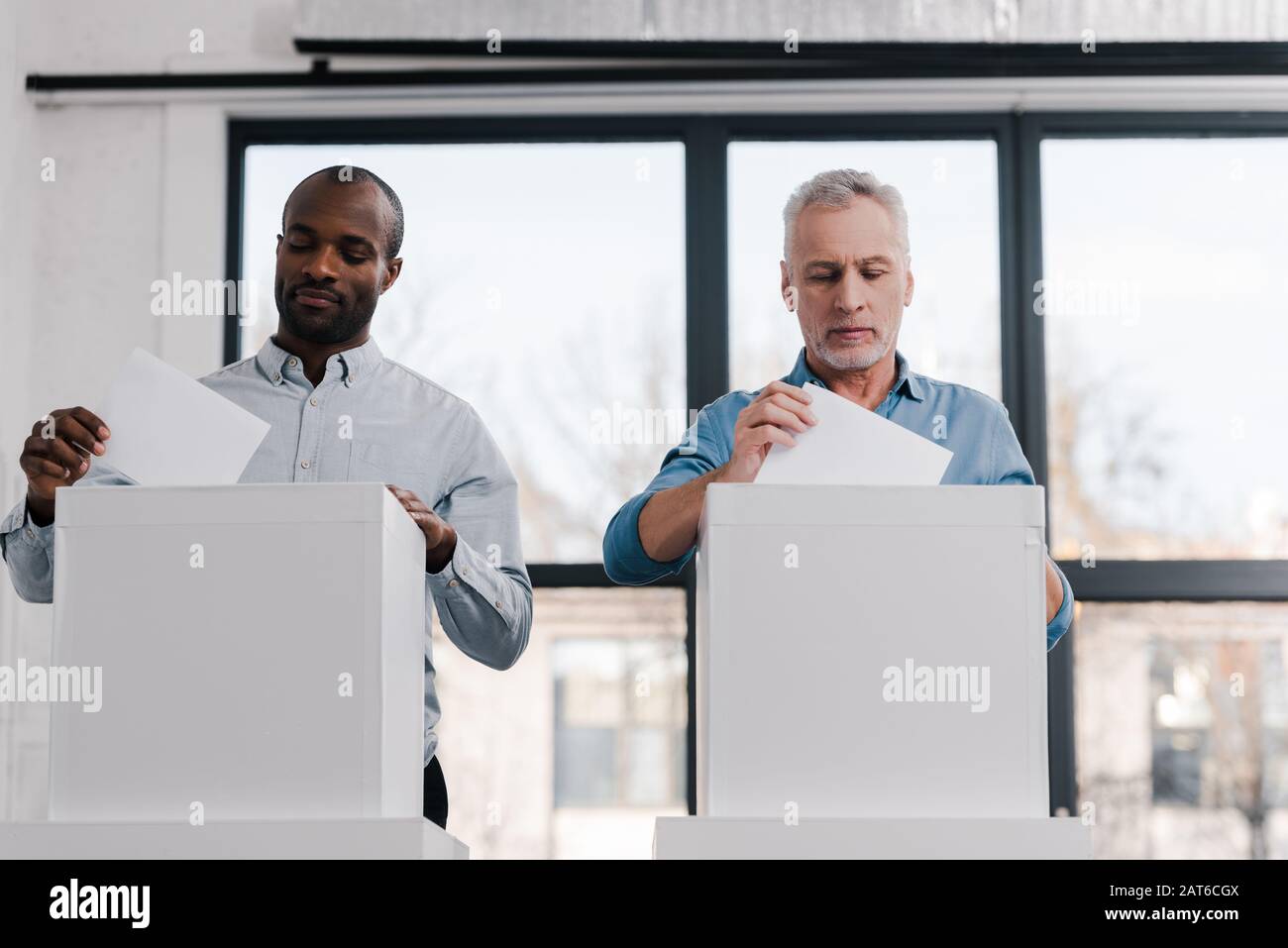 African american citizens voting hi-res stock photography and images ...