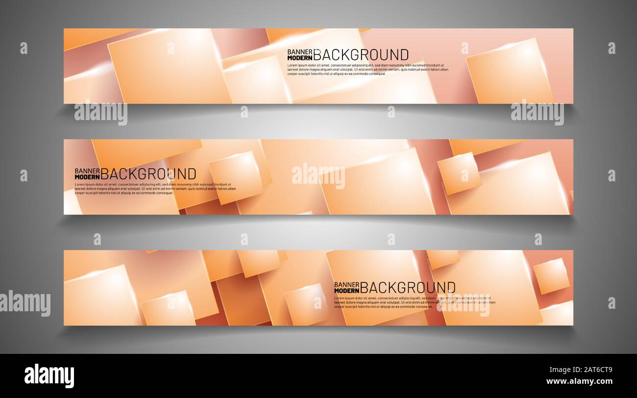 Set banner background for your design. vector graphic design ...