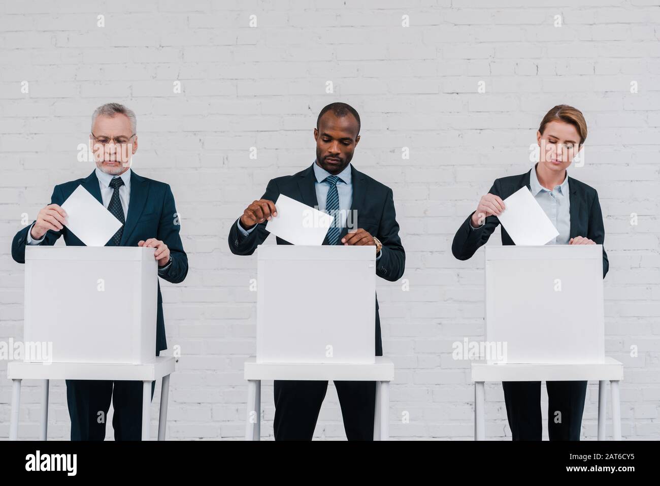 Voting boxes hi-res stock photography and images - Alamy