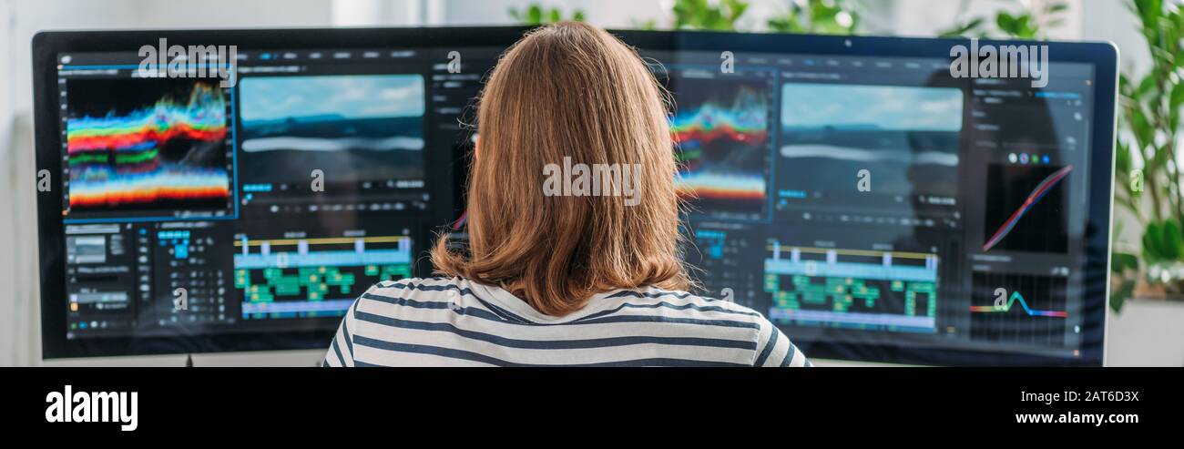 Editor visual hi-res stock photography and images - Alamy