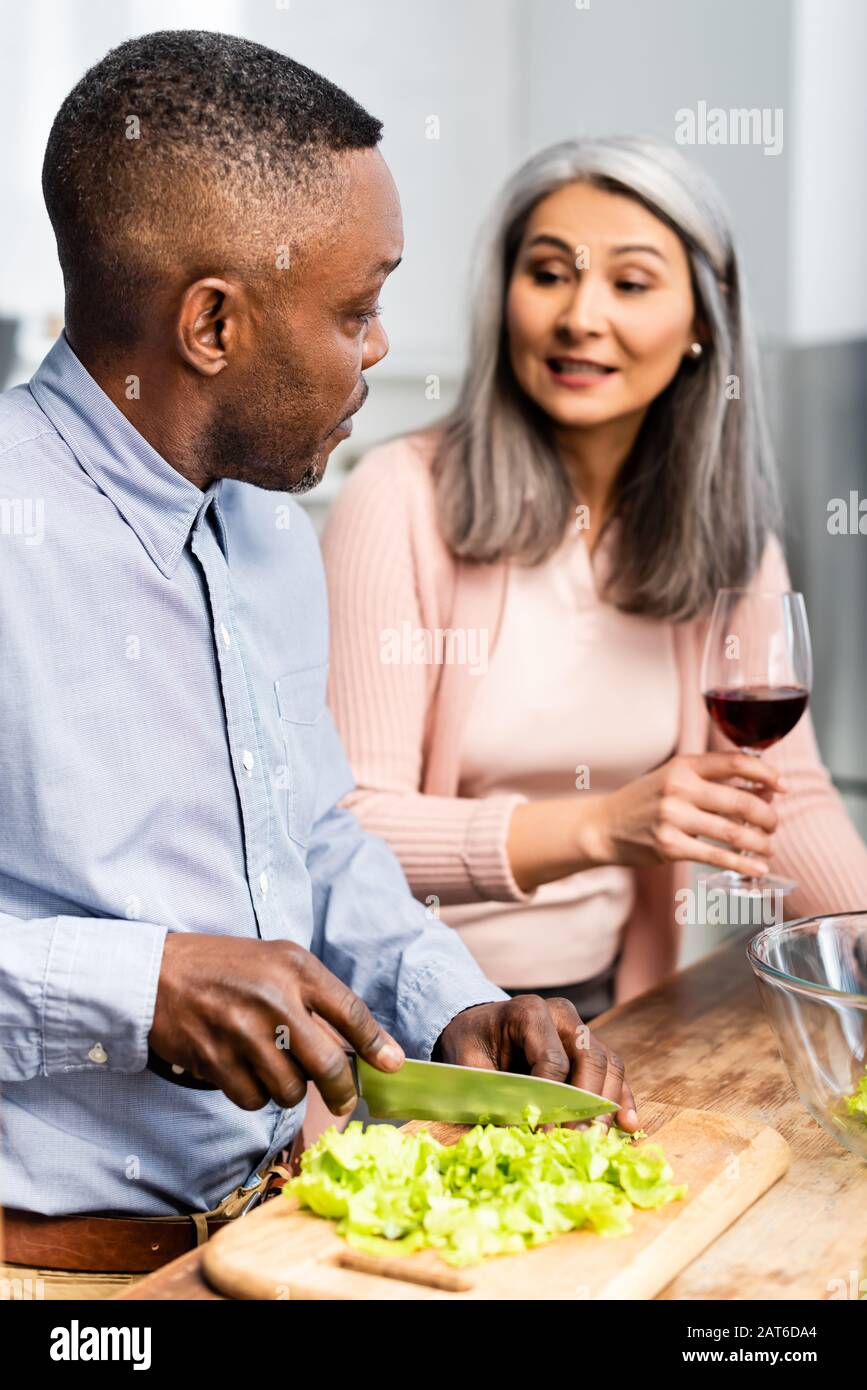 Mature black woman talking friend hi-res stock photography and images ...