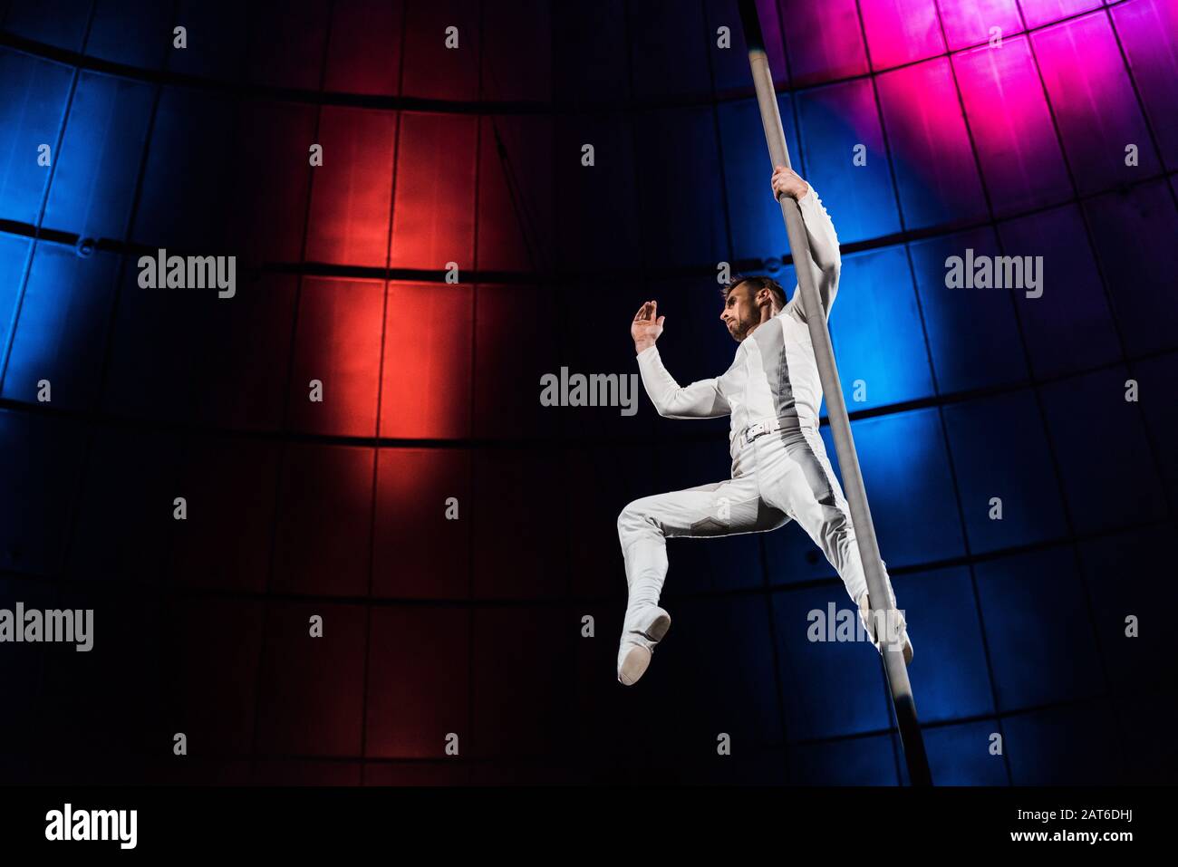Strong acrobat posing performing hi-res stock photography and images ...