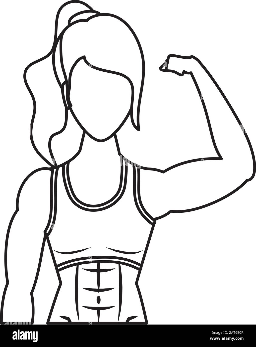 Healthy Person Drawing