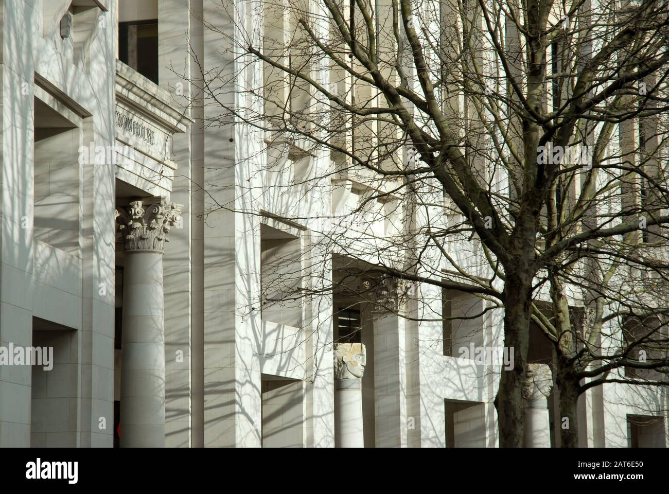 Façade of Juxon House, St. Paul's Churchyard, London, United Kingdom ...