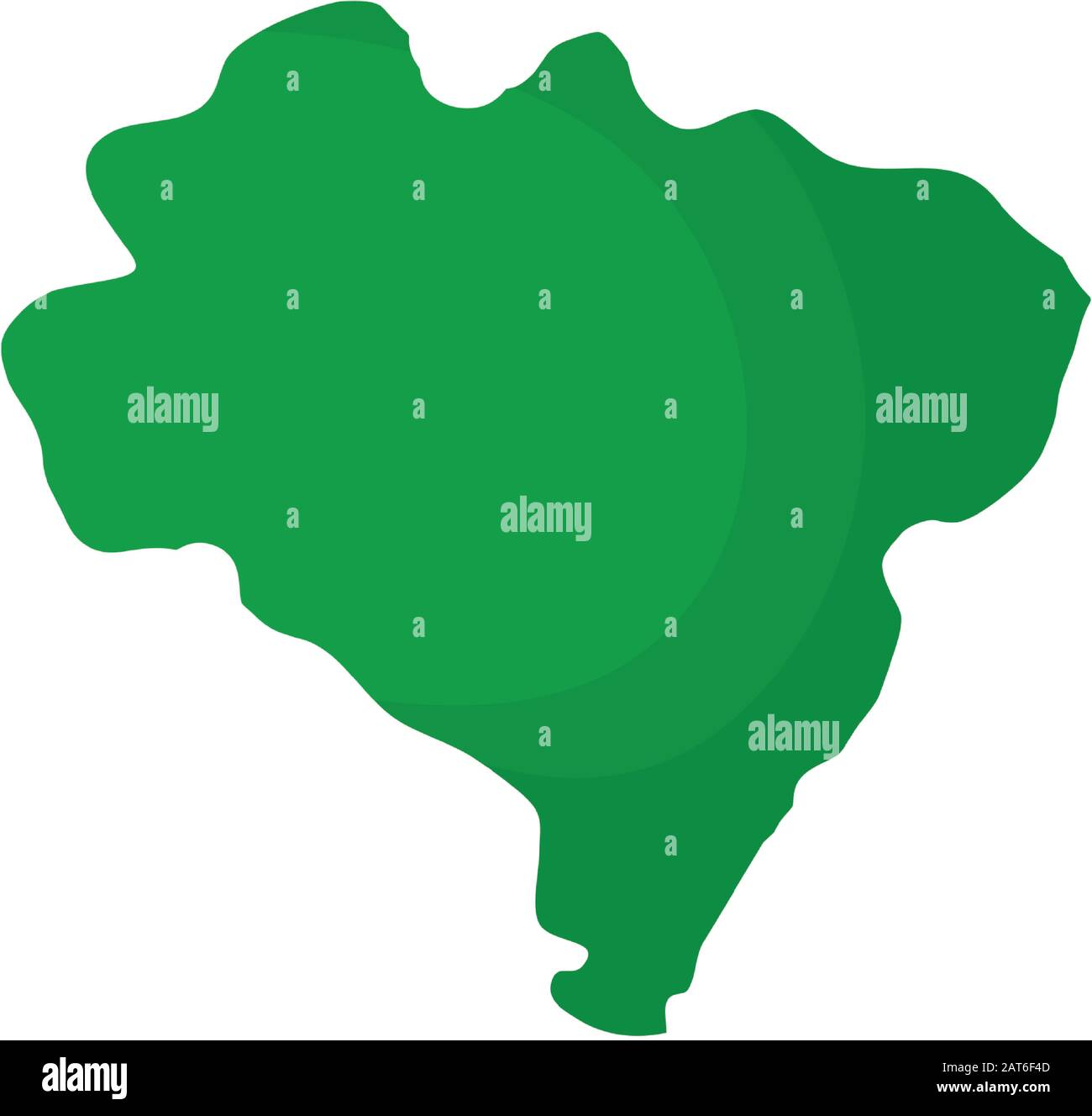 brazil country map isolated icon Stock Vector Image & Art - Alamy