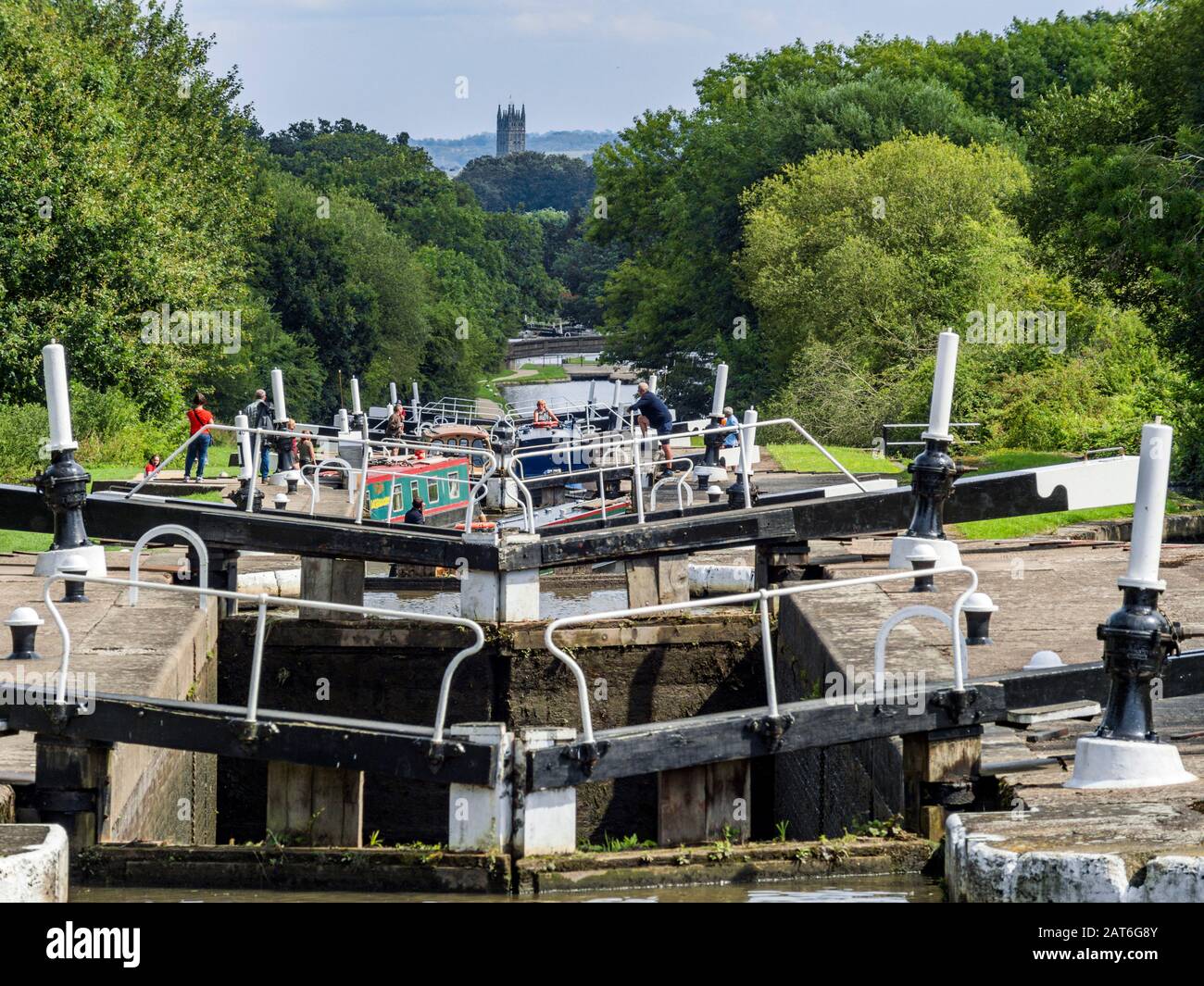 summer vacations on the canal hatton locks grand union canal ...