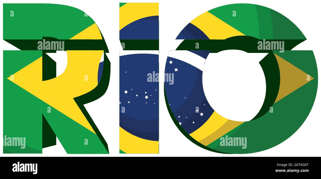 rio carnival poster with lettering Stock Vector Image & Art - Alamy