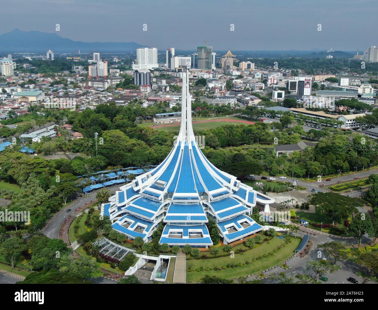 Kuching, Sarawak / Malaysia - October 27 2019: The iconic MBKS building ...