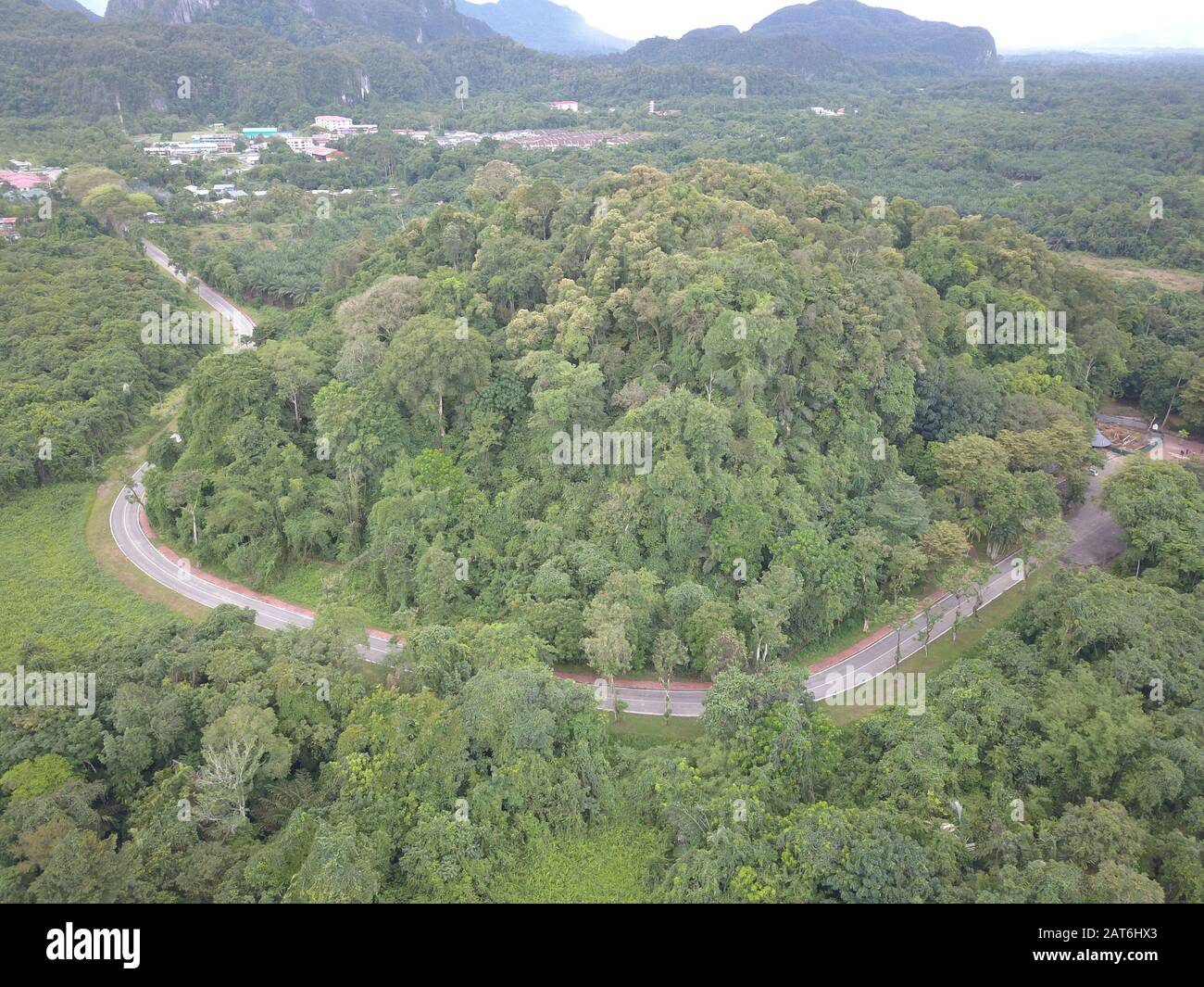 Kuching, Sarawak / Malaysia - October 27 2019: The Bau Town, landmarks ...