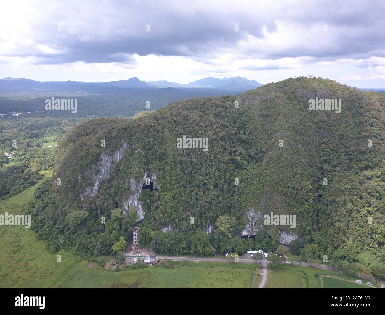Kuching, Sarawak / Malaysia - October 27 2019: The Bau Town, landmarks ...