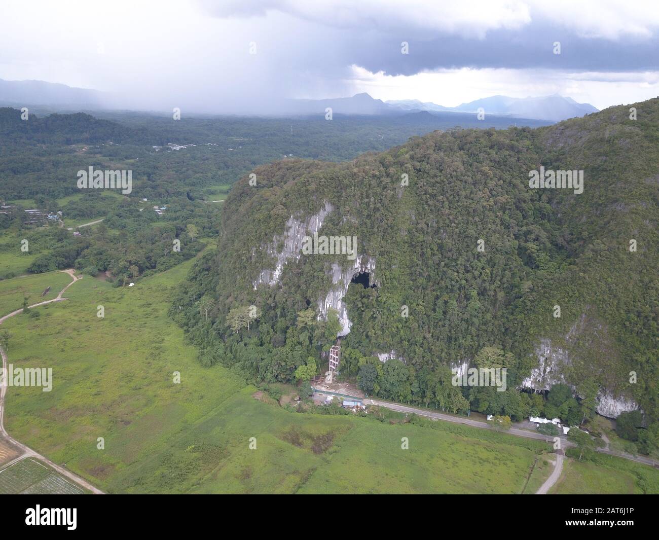 Kuching, Sarawak / Malaysia - October 27 2019: The Bau Town, landmarks ...