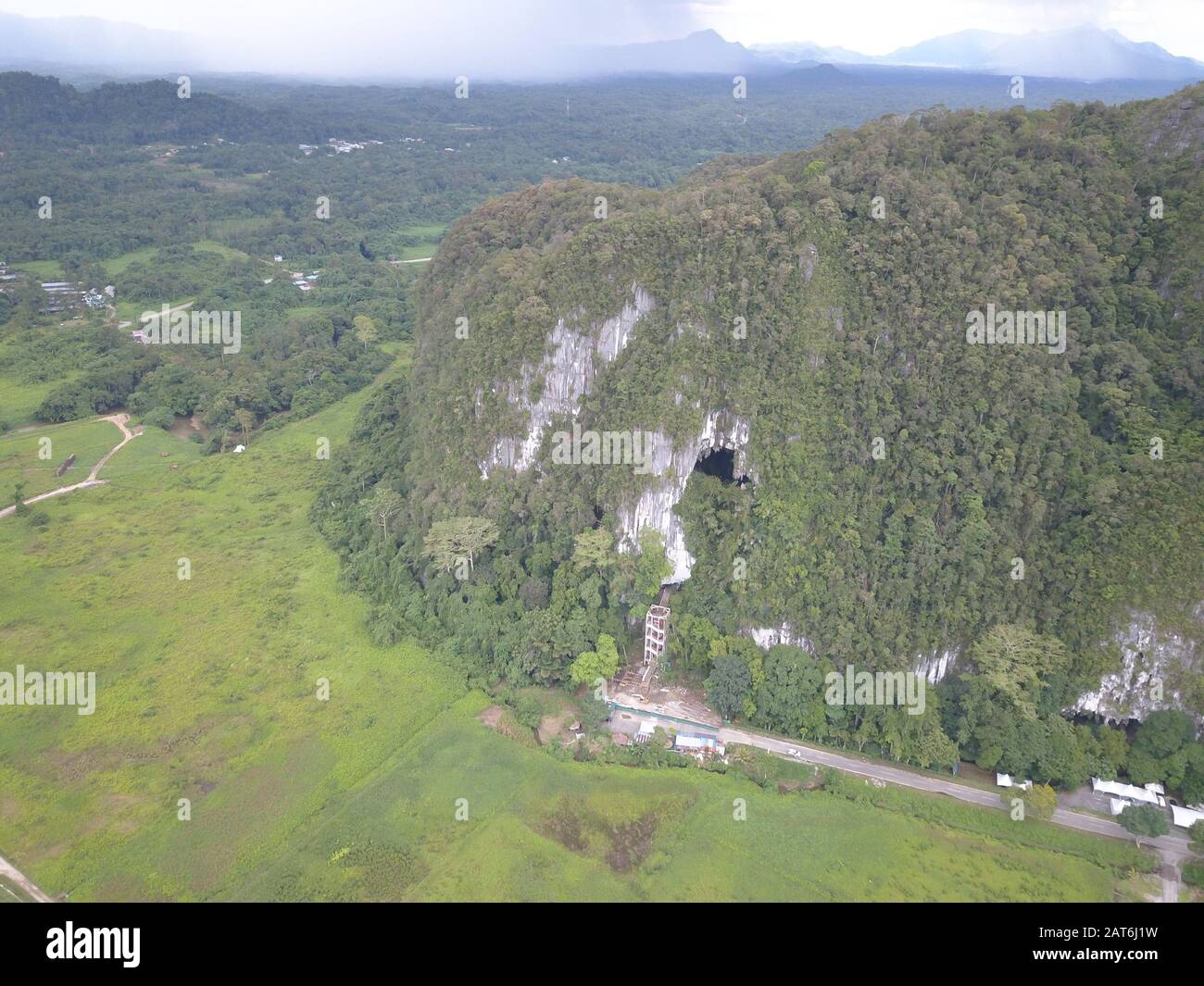 Kuching, Sarawak / Malaysia - October 27 2019: The Bau Town, landmarks ...