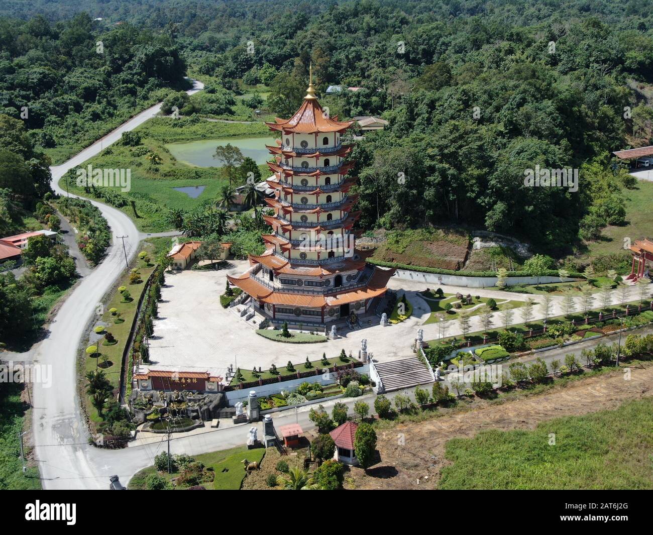Kuching, Sarawak / Malaysia - October 27 2019: The Bau Town, landmarks ...