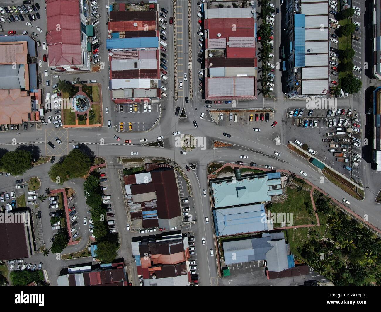 Kuching, Sarawak / Malaysia - October 27 2019: The Bau Town, landmarks ...